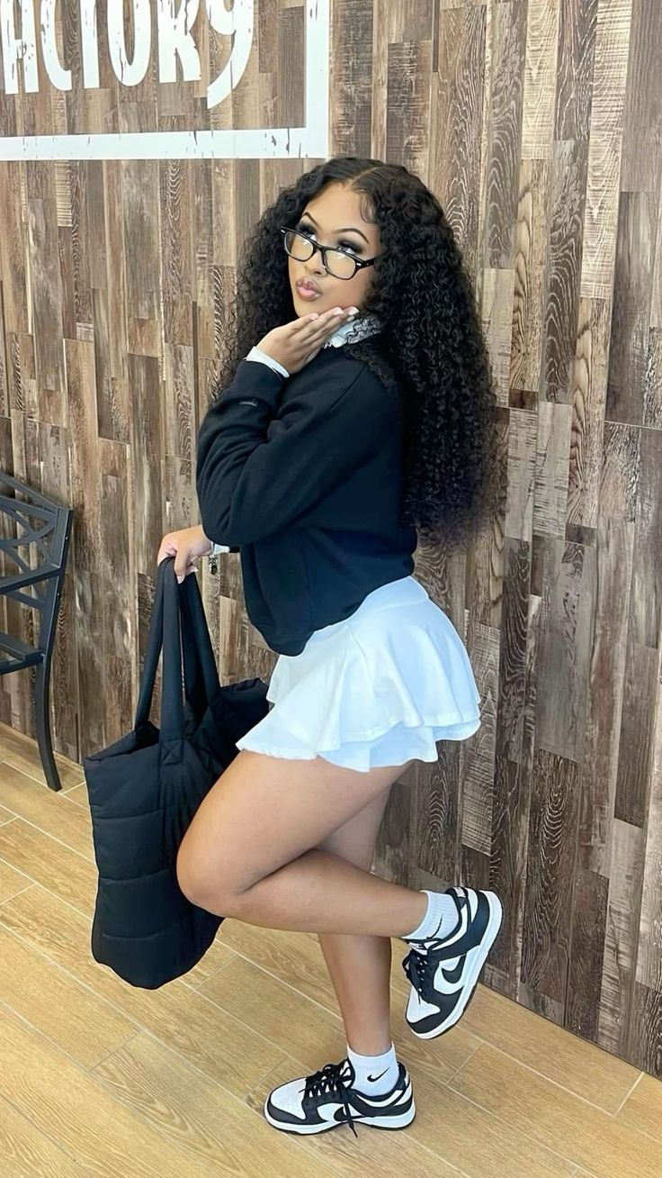 Baddie High School Cute Black Girl Outfits