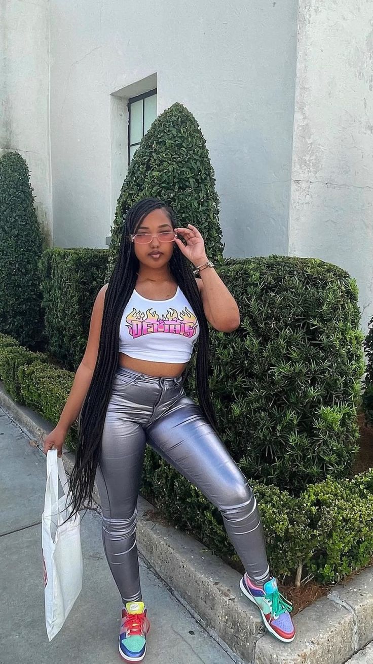 Baddie High School Cute Black Girl Outfits