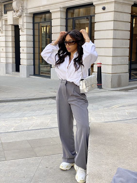Aritzia Effortless Pant Outfit