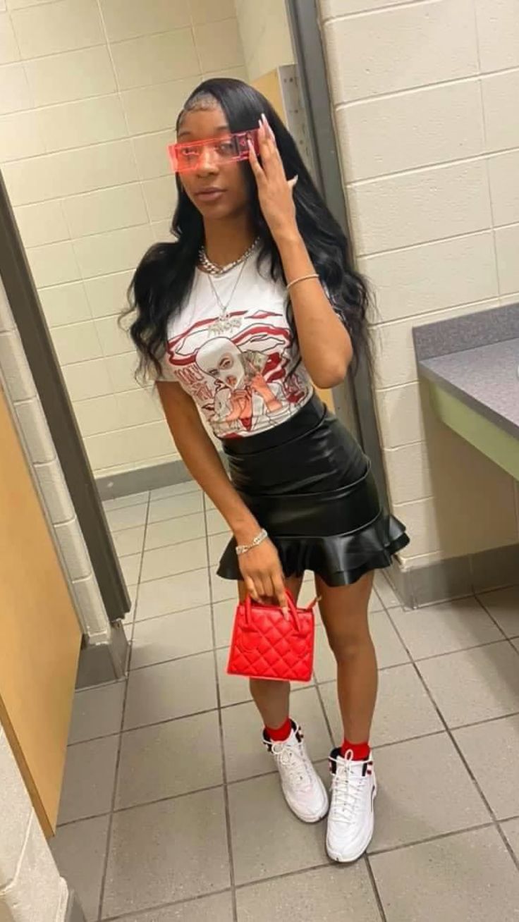 Baddie High School Cute Black Girl Outfits